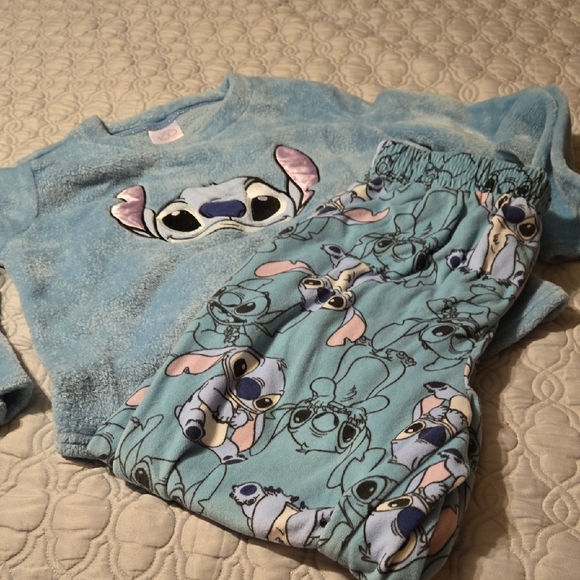 Disney | Intimates & Sleepwear | Disney Blue Stitch Sleep Set | Poshmark